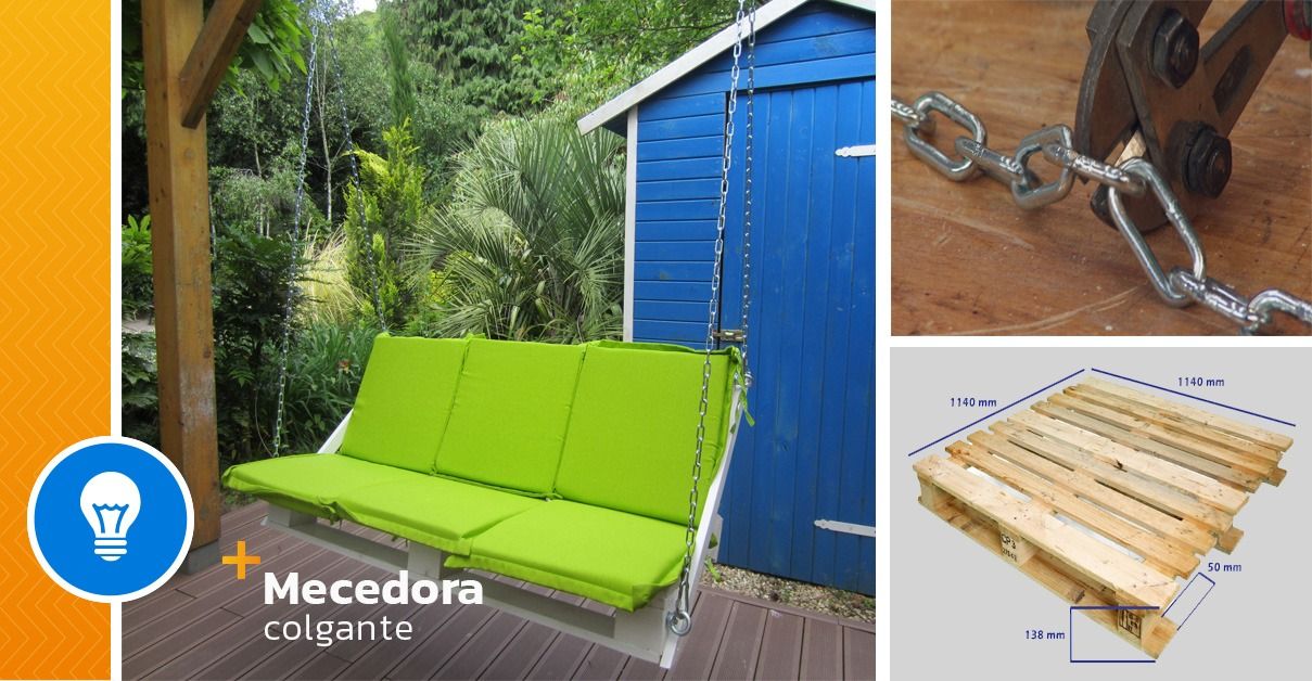How to make your own hanging rocking chair with a pallet – Grand Goldman