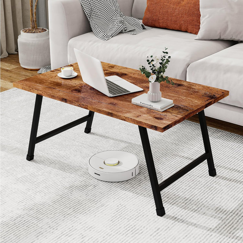Foldable Rectangular Coffee Table - Stylish and Functional Folding Tab – Grand Goldman