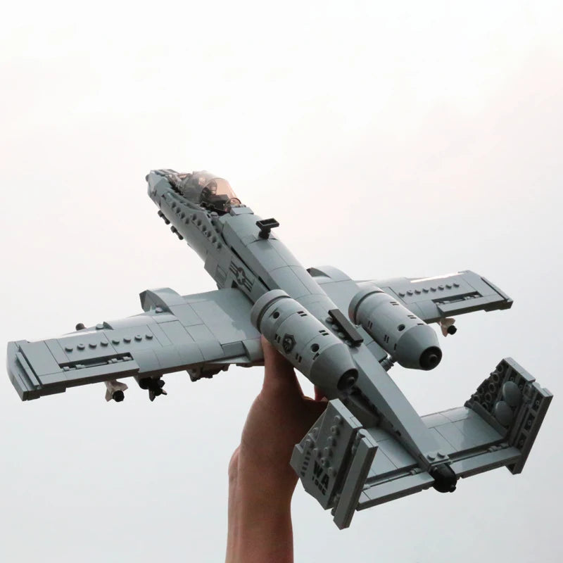 US Military A-10 Fighter Building Blocks Arms Vehicle Model New Type A ...