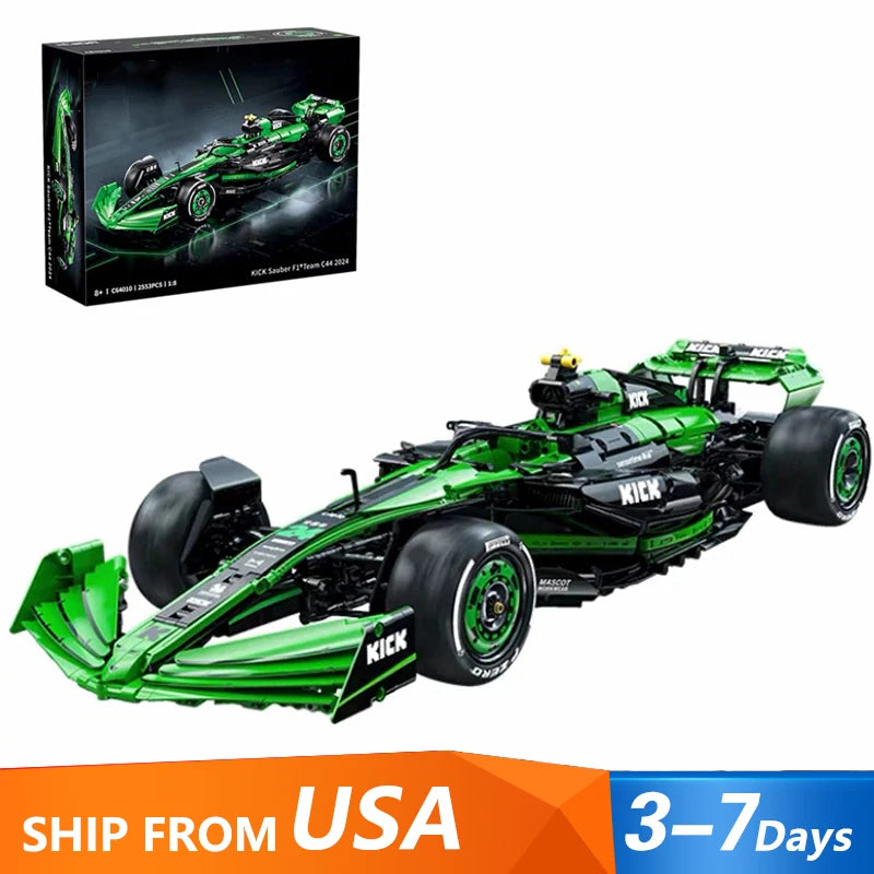 Technical KICK SAUBER F1 C44 Sports Model Car Set,1:8 Racing Car Kits ...