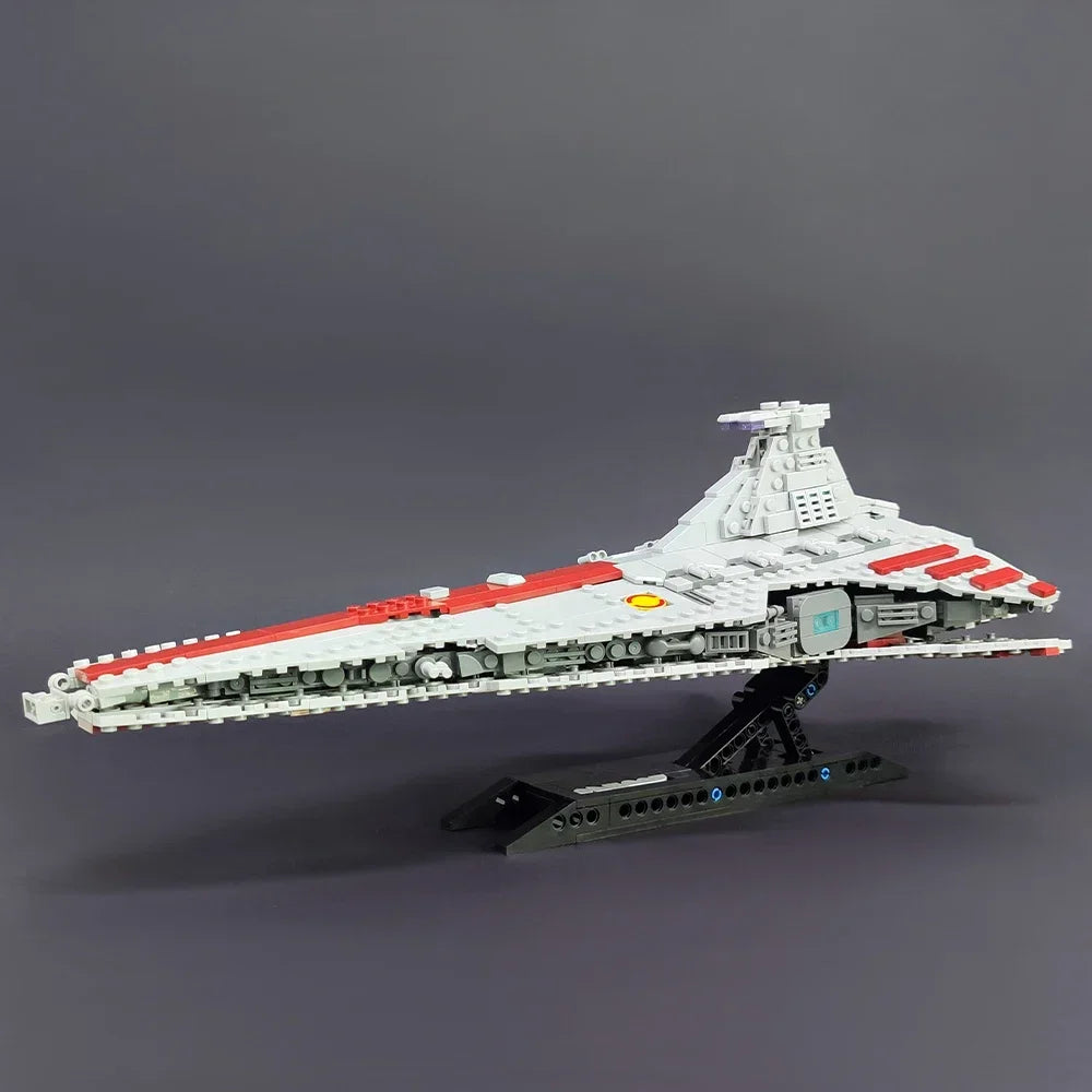 High-tech Moc Venator Attack Cruiser Fighter Destroyer Brick Technical ...